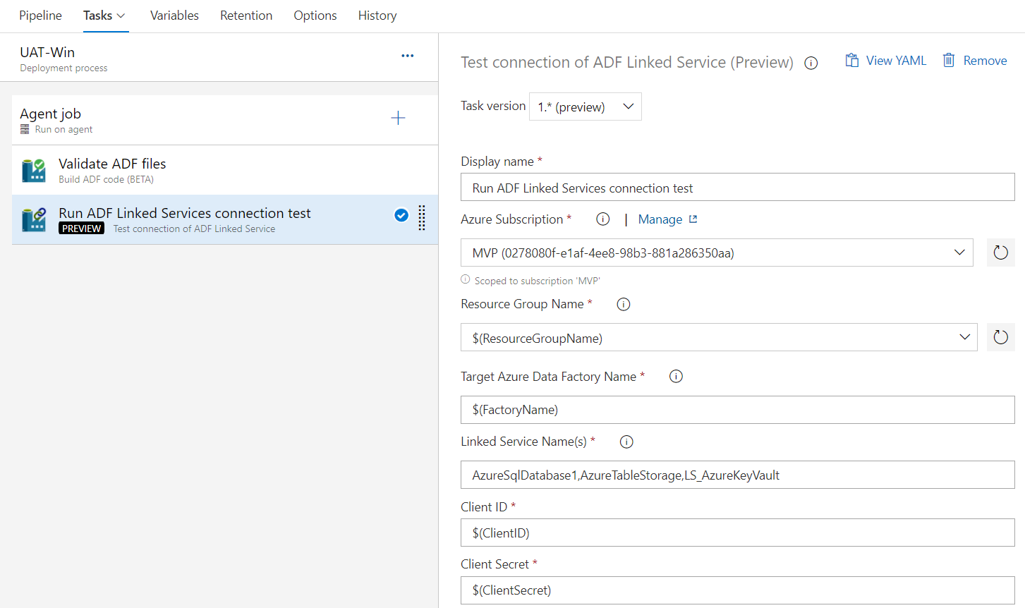 Deploy Azure Data Factory (#adftools) - Visual Studio Marketplace